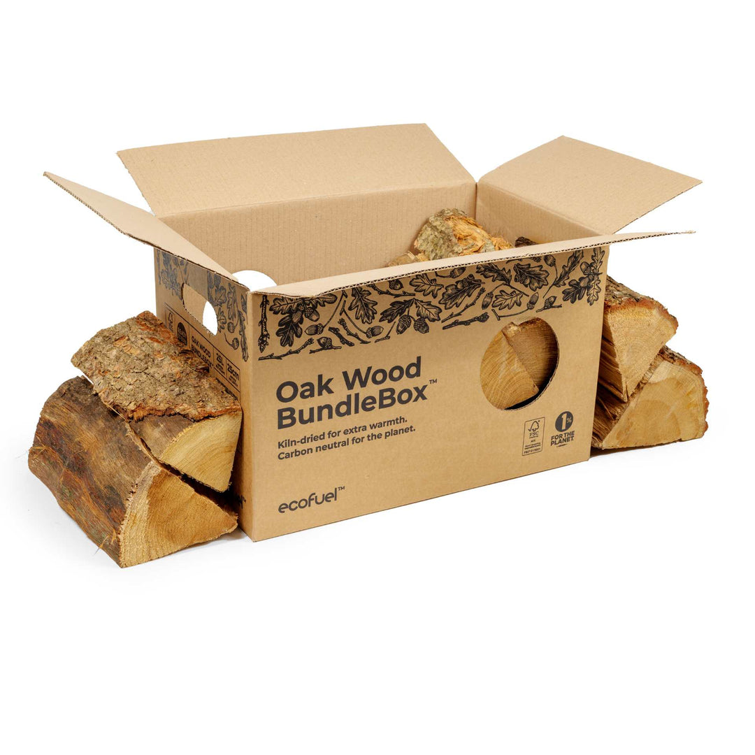 ECOFUEL™ BundleBox®. Oak, Olive Wood & Birch Wood.